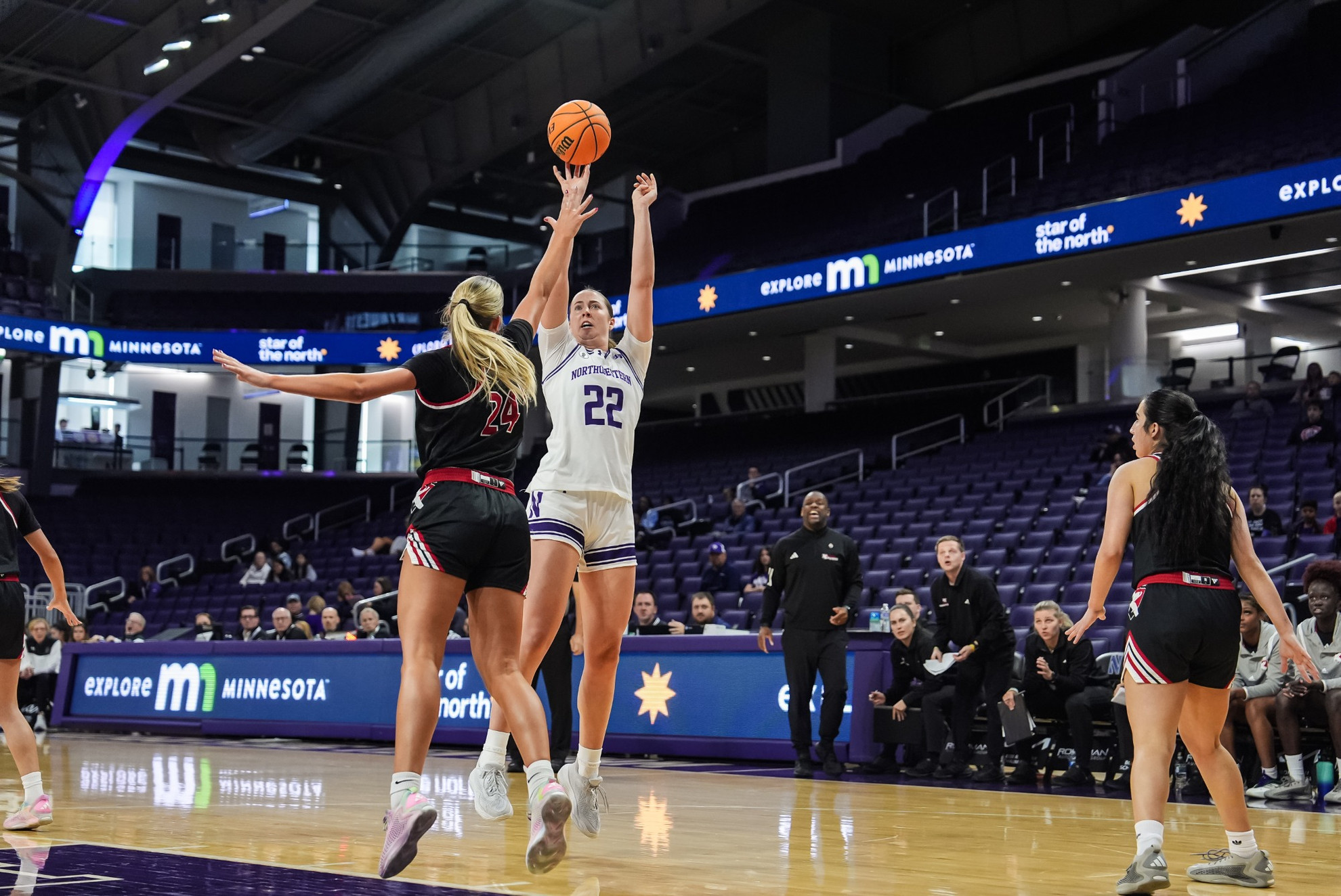 'Cats Soar Past Lewis In Exhibition, 82-49 - Northwestern Wildcats ...