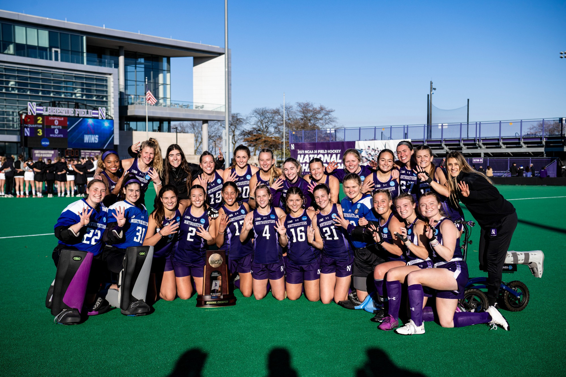 Field Hockey vs. Louisville - 2nd Round - Northwestern Wildcats ...