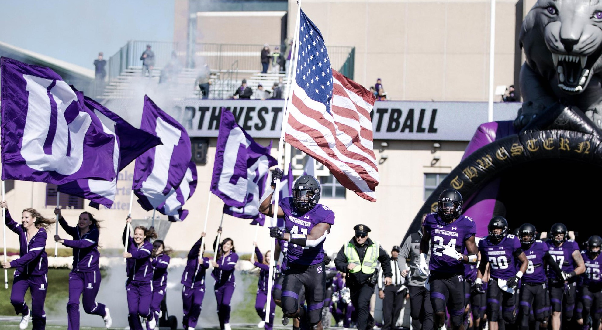 Behind The Lens: Northwestern vs. Nebraska - Northwestern Wildcats ...